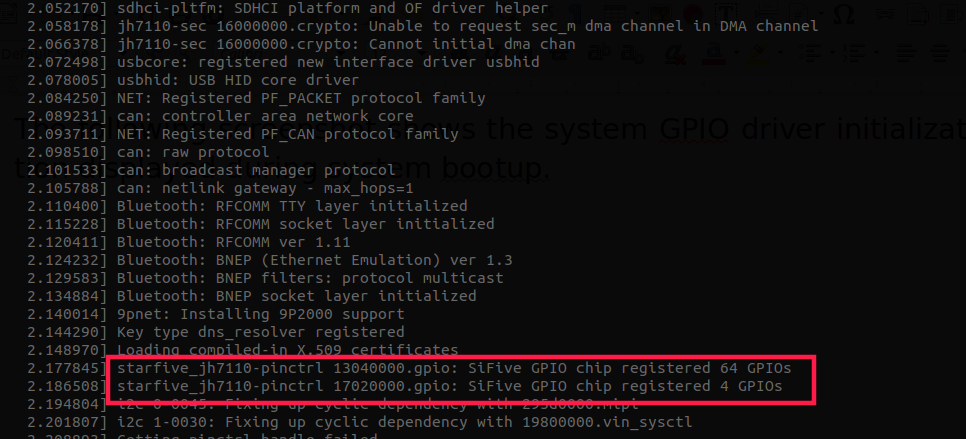 驱动程序初始化
